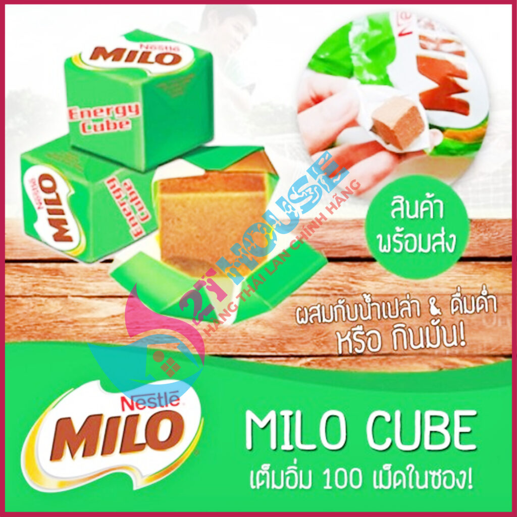 Kẹo Milo Cube Thái Lan siêu thơm ngon Nestle Energy - Hàng Xách Tay Nội ...
